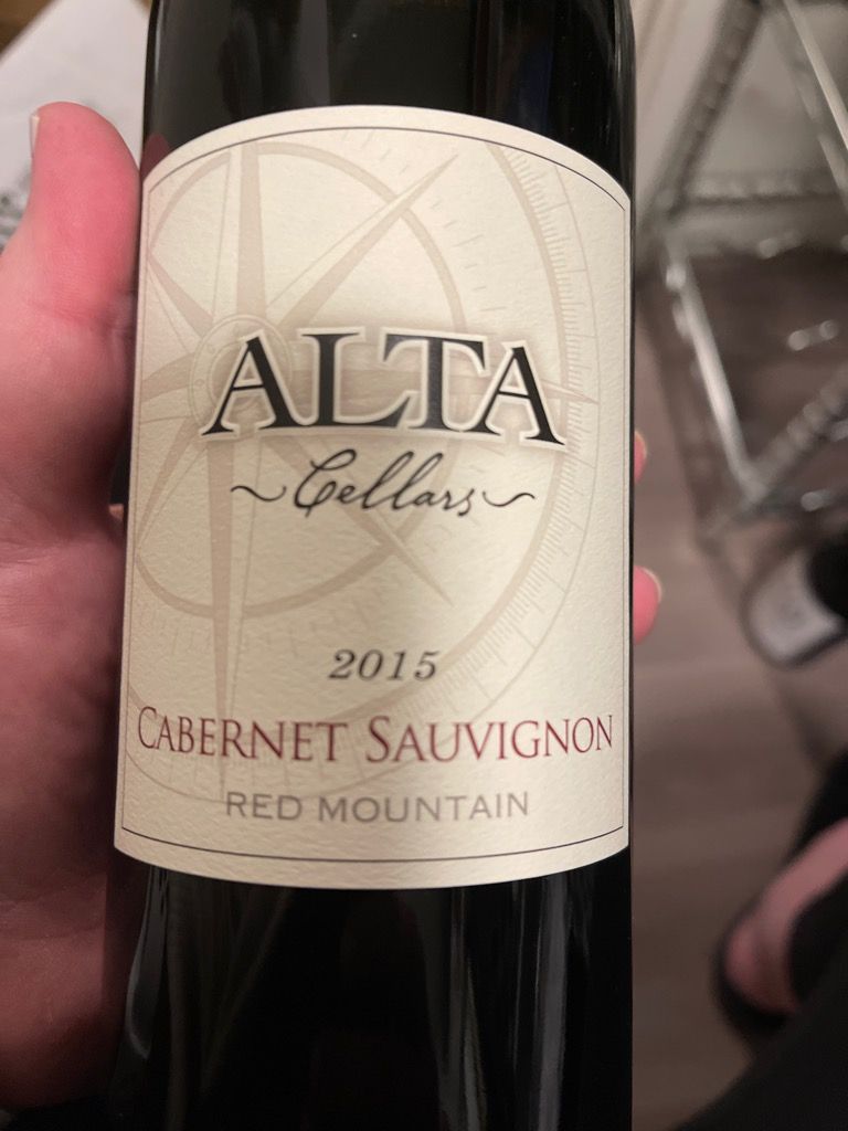 2020 Alta Cellars Cabernet Sauvignon, USA, Washington, Columbia Valley ...