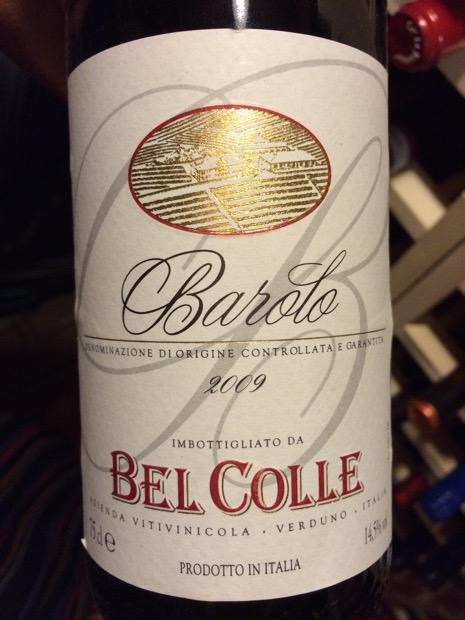 2009 Bel Colle Barolo, Italy, Piedmont, Langhe, Barolo - CellarTracker