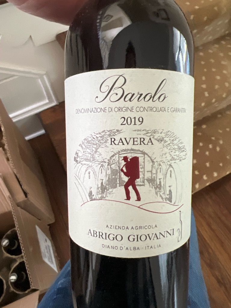 2019 Abrigo Giovanni Barolo Ravera, Italy, Piedmont, Langhe, Barolo ...