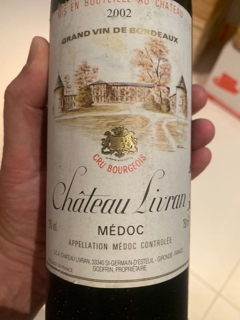 2003 Château Livran, France, Bordeaux, Médoc - CellarTracker
