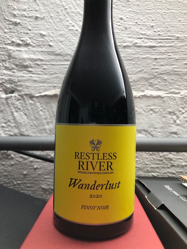 2020 Wessels Family Restless River Pinot Noir, South Africa, Cape South ...