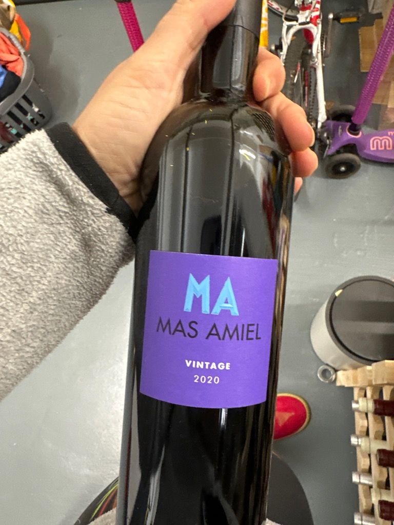 2020 Mas Amiel Grenache, France, Languedoc Roussillon, Vin de Pays d'Oc ...