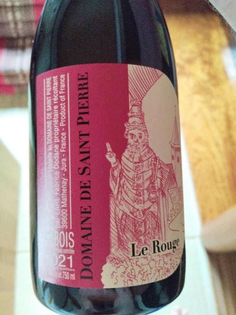2021 Domaine de Saint Pierre (Fabrice Dodane) Côtes du Jura Domaine de ...
