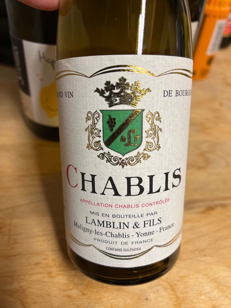 2023 Lamblin & Fils Chablis, France, Burgundy, Chablis - CellarTracker