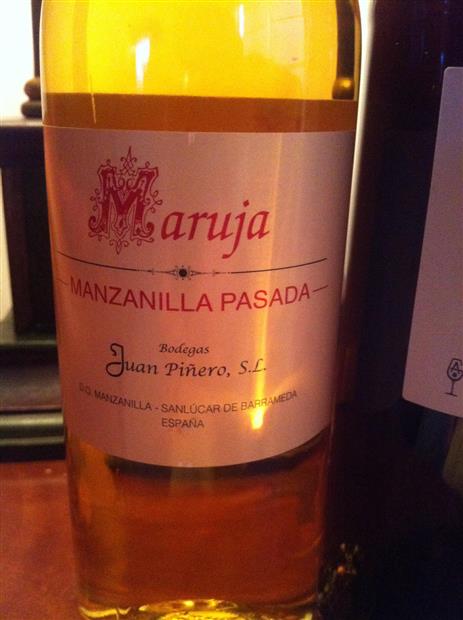 2021 Juan Piñero Manzanilla Pasada Maruja, Spain, Andalucía, Manzanilla ...