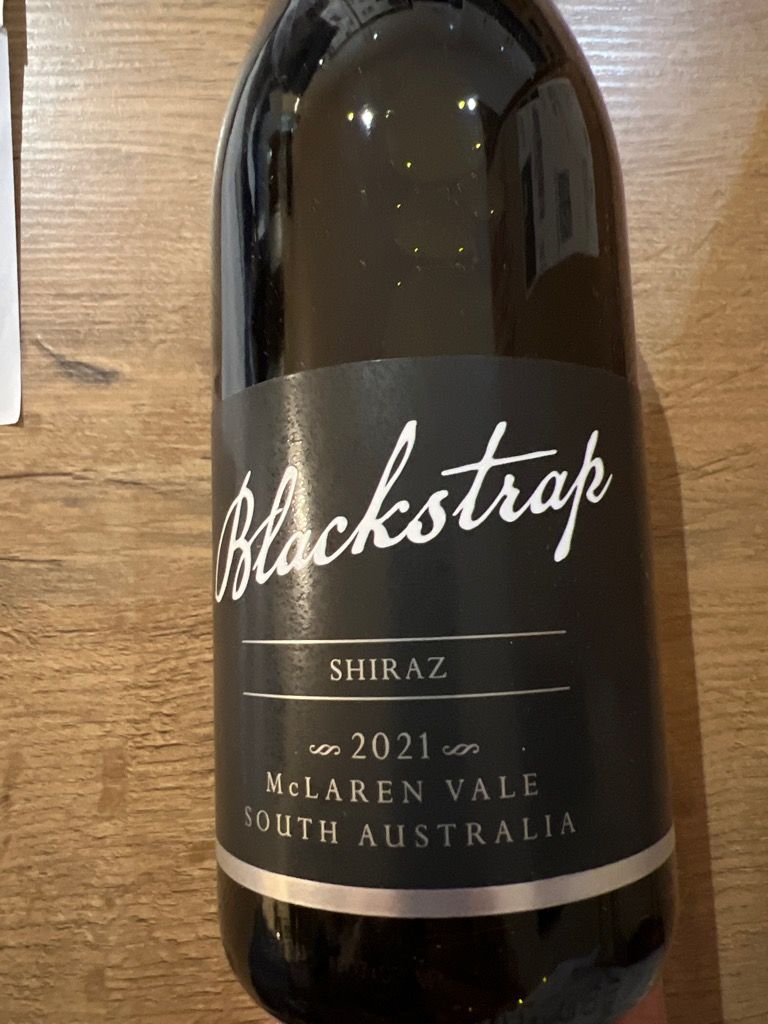 2021 Blackstrap Shiraz, Australia, South Australia, Fleurieu, McLaren Vale - CellarTracker