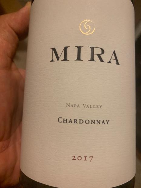 2017 Mira Winery Chardonnay, USA, California, Napa Valley - CellarTracker