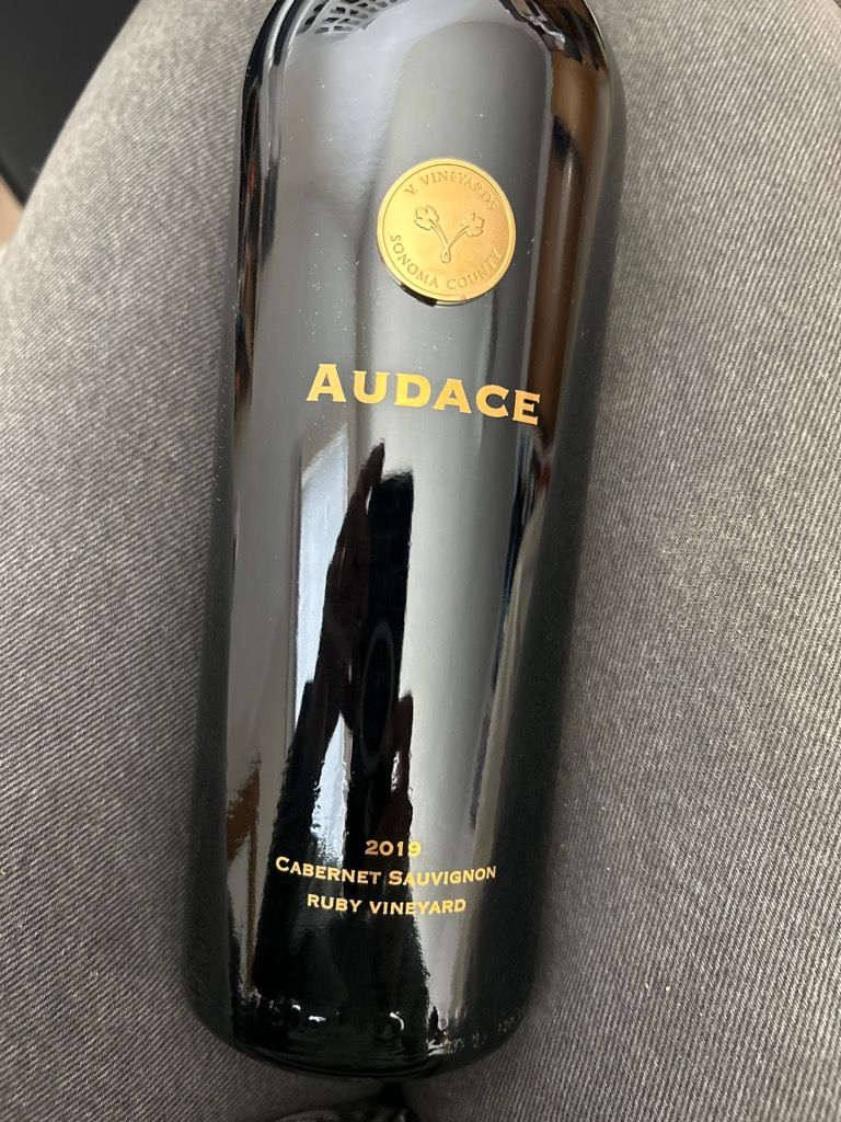 2019 V. Vineyards Cabernet Sauvignon Audace Ruby Vineyard, USA ...