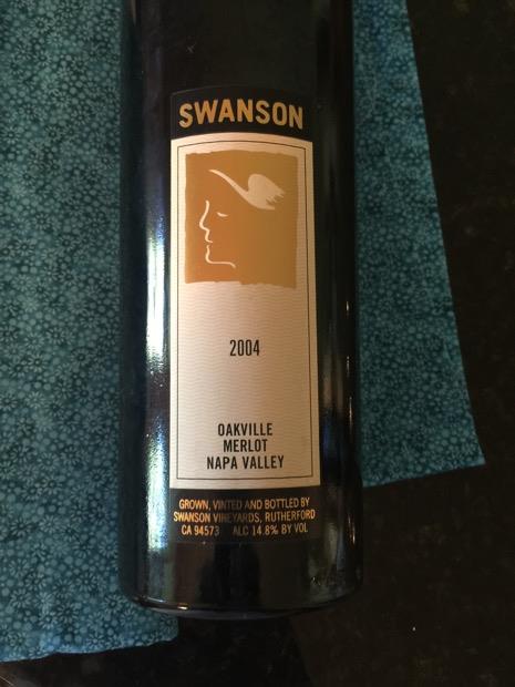 2004 Cygnet Merlot Swanson Vineyards, USA, California, Napa Valley ...