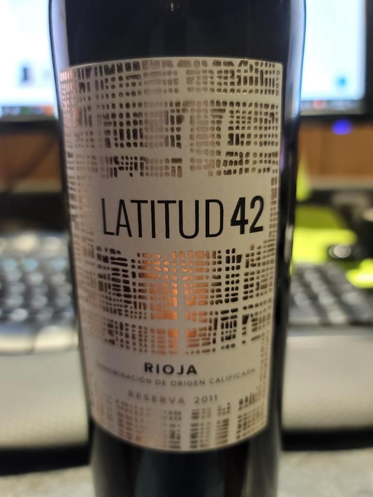 NV Latitud 42 Rioja Gran Reserva, Spain, La Rioja, Rioja - CellarTracker