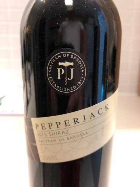 2015 Pepperjack Shiraz, Australia, South Australia, Barossa, Barossa ...