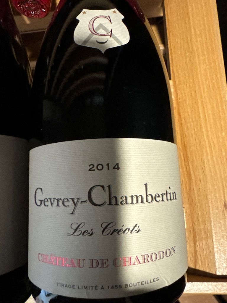 2014 Château de Charodon Gevrey-Chambertin Les Créots, France, Burgundy ...