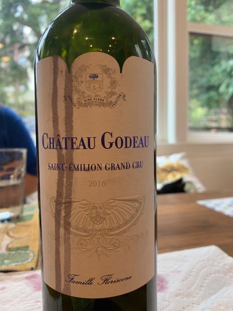 2016 Château Godeau, France, Bordeaux, Libournais, St. Émilion Grand ...
