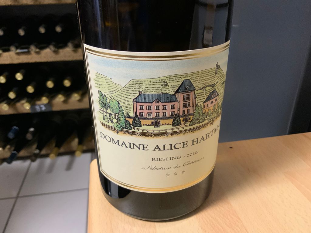 2019 Domaine Alice Hartmann Riesling Sélection du Château ...