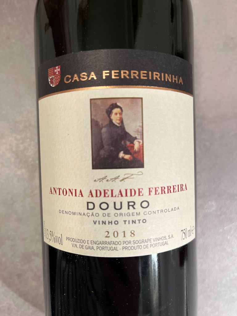 2018 Casa Ferreirinha Douro Antonia Adelaide Ferreira, Portugal, Douro ...
