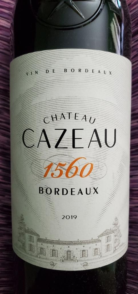 2018 Château Cazeau 1560, France, Bordeaux - CellarTracker