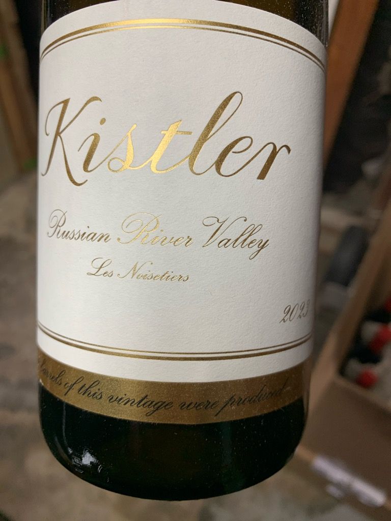 2023 Kistler Chardonnay Les Noisetiers, USA, California, Sonoma County, Russian River Valley ...