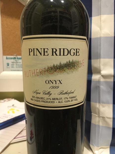 2021 Pine Ridge Vineyards Malbec Rutherford Ridge, USA, California ...