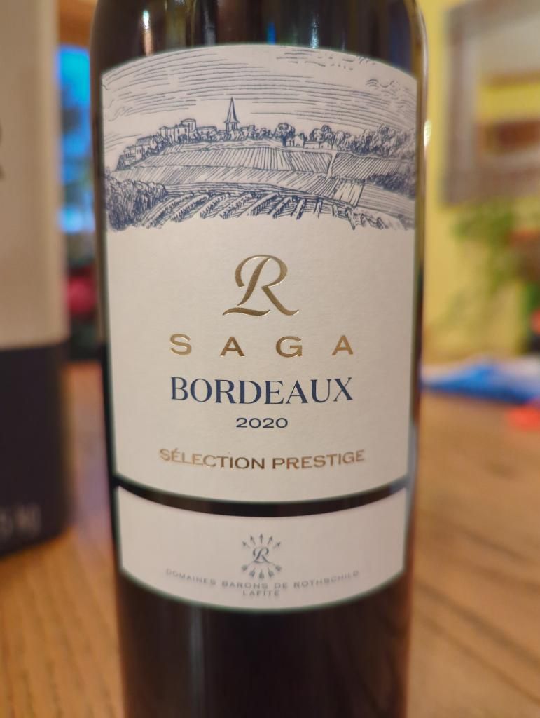 2020 Barons de Rothschild (Lafite) Bordeaux Blanc Saga, France ...