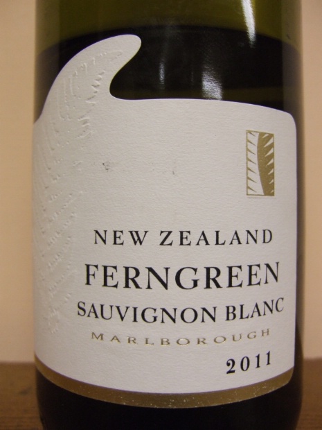 2011 Ferngreen Sauvignon Blanc, New Zealand, South Island, Marlborough ...
