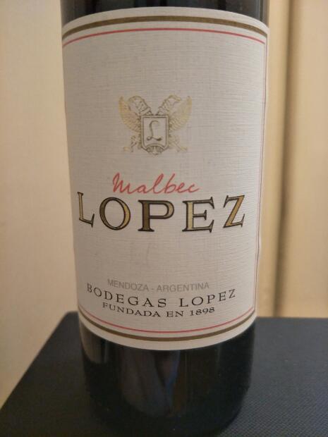 2022 Bodegas López Malbec, Argentina, Mendoza - CellarTracker