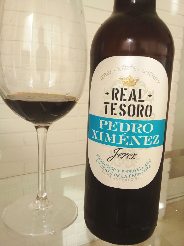 NV José Estevez Pedro Ximénez Jerez-Xérès-Sherry Real Tesoro, Spain ...