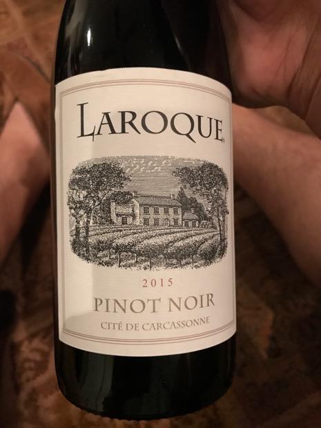2016 Domaine Laroque Pinot Noir, France, Languedoc Roussillon ...