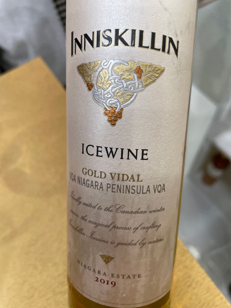 2019 Inniskillin Vidal Gold Select Icewine, Canada, Ontario, Niagara ...