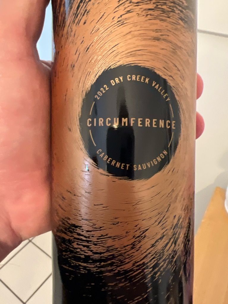 2022 Circumference Wines Cabernet Sauvignon, USA, California, Sonoma ...