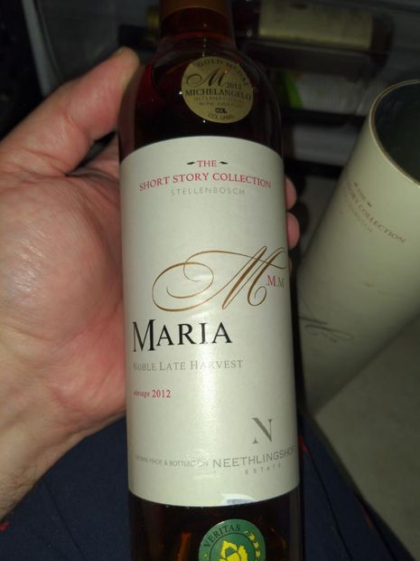 2013 Neethlingshof Estate Riesling Noble Late Harvest Maria, South ...