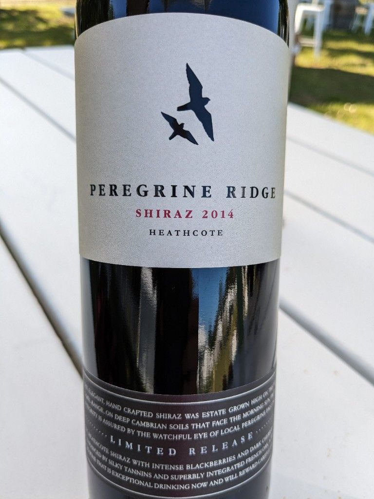 2014 Peregrine Ridge Shiraz Limited Release, Australia, Victoria ...