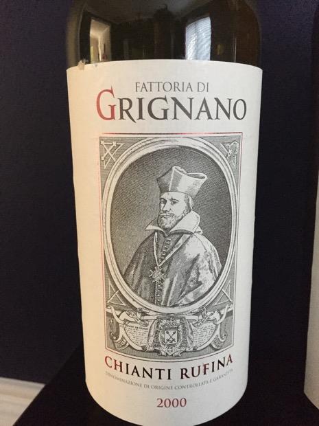 1997 Fattoria di Grignano Chianti Rùfina Riserva Poggio Gualtieri ...
