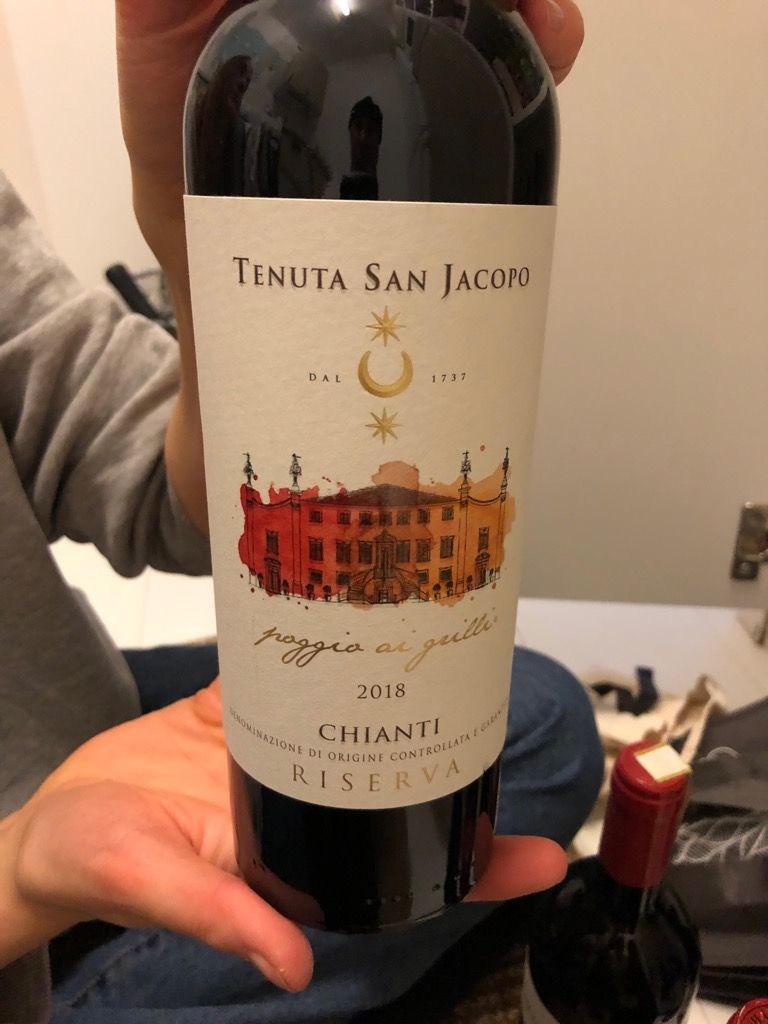 2018 Tenuta San Jacopo Chianti Riserva Poggio Ai Grilli, Italy, Tuscany, Chianti - CellarTracker