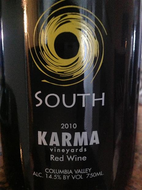2010 Karma Vineyards South Karma Vineyards, USA, Washington, Columbia ...