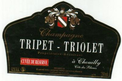 NV Tripet-triolet Champagne Brut, France, Champagne - CellarTracker