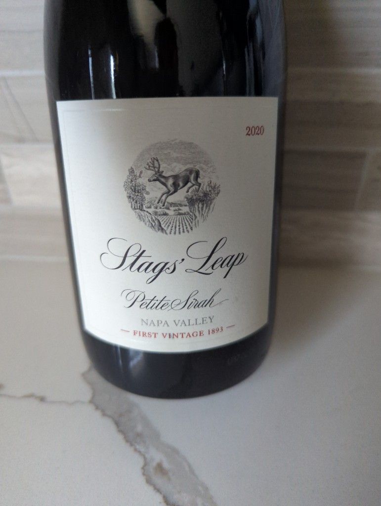 2020 Stags' Leap Winery Petite Sirah, USA, California, Napa Valley ...