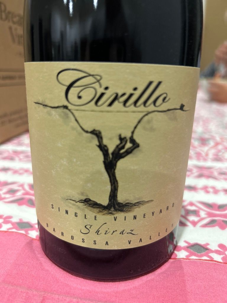 2021 Cirillo Shiraz Single Vineyard, Australia, South Australia ...