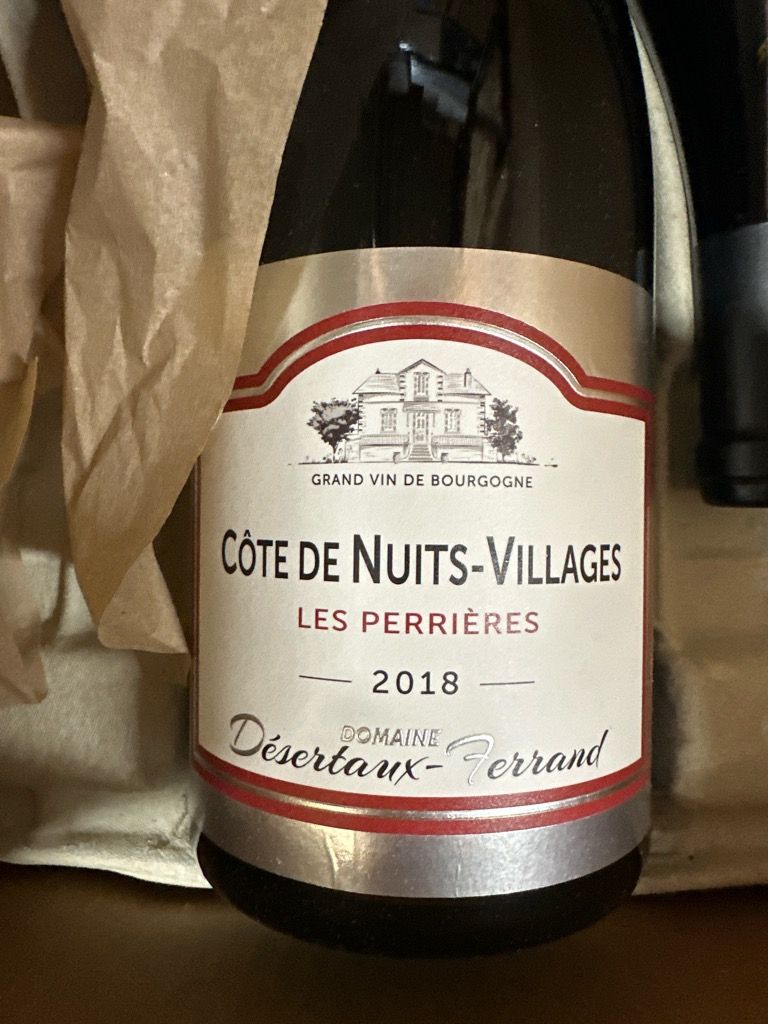 2016 Domaine Désertaux-Ferrand Côte de Nuits Villages Creux de Sobron ...