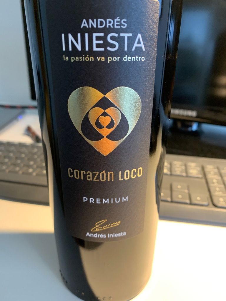 2016 Bodegas Iniesta Manchuela Corazon Loco Premium, Spain, Castilla-La ...