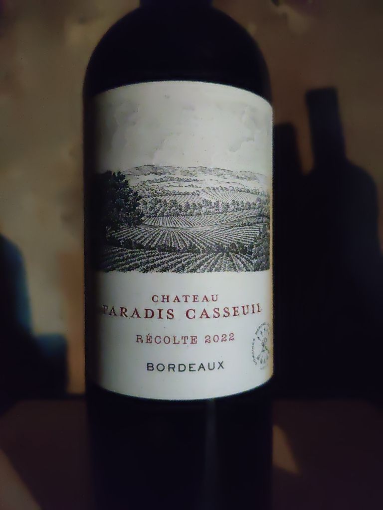 2022 Château Paradis Casseuil, France, Bordeaux - CellarTracker