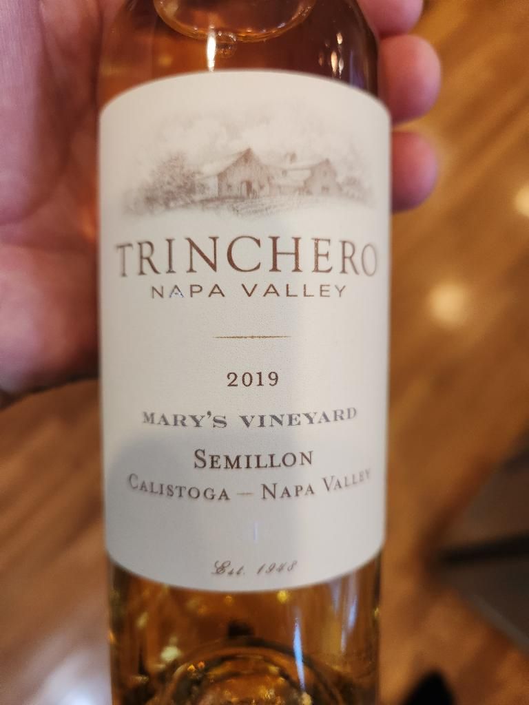 2018 Trinchero Sémillon Mary's Vineyard, USA, California, Napa Valley ...