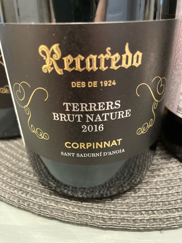 2016 Recaredo Corpinnat Terrers Brut Nature, Spain, Catalunya ...
