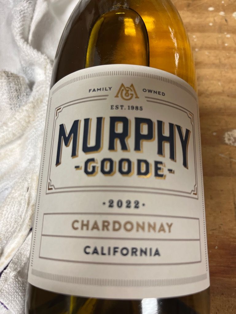2022 Murphy-Goode Chardonnay California, USA, California - CellarTracker