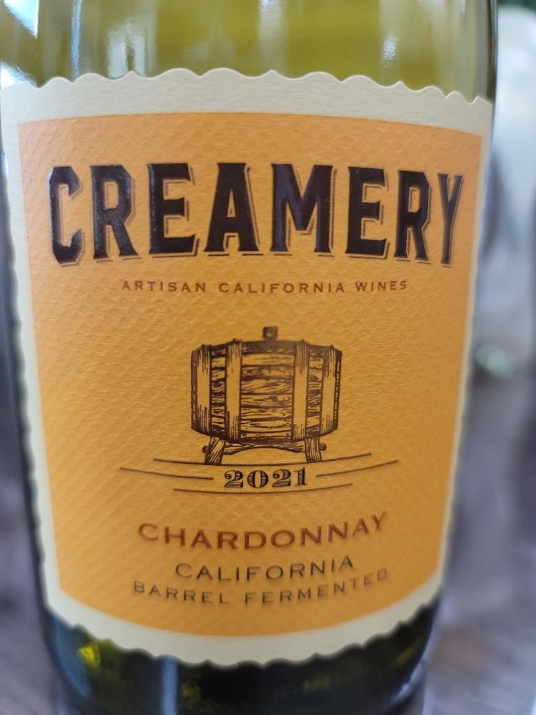 2021 Creamery Chardonnay, USA, California - CellarTracker