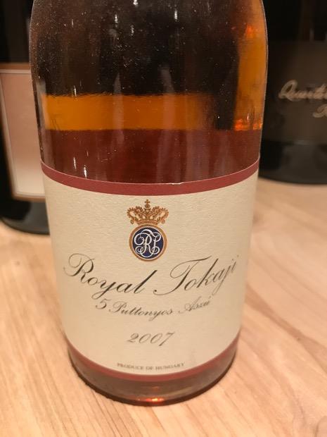 2007 Royal Tokaji Wine Co. Tokaji Aszú 6 Puttonyos Gold Label, Hungary ...