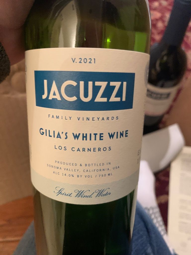 2021 Jacuzzi Family Vineyards Gilia, USA, California, Napa / Sonoma ...