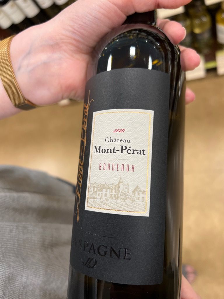 2020 Château Mont-Pérat Bordeaux Blanc, France, Bordeaux - CellarTracker