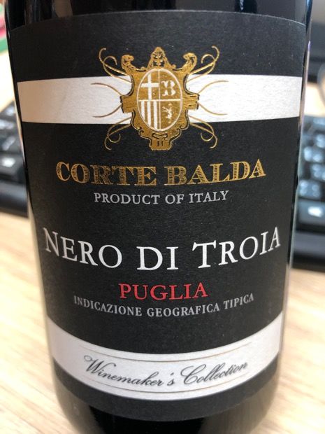2017 Angelo Rocca & Figli Nero di Troia Corte Balda Puglia IGT, Italy ...