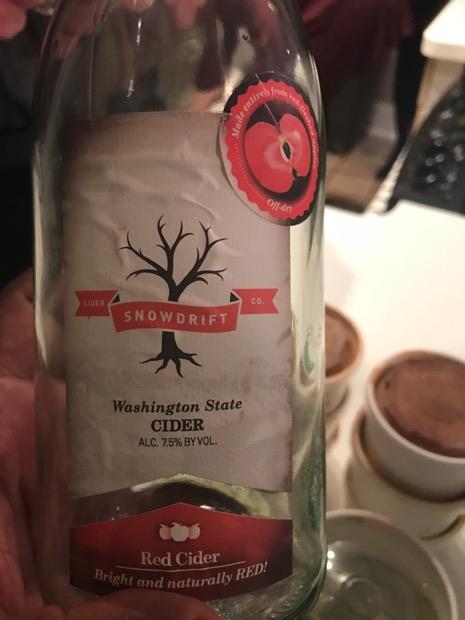 NV Snowdrift Cider Co. Cliffbreaks Blend, USA, Washington - CellarTracker