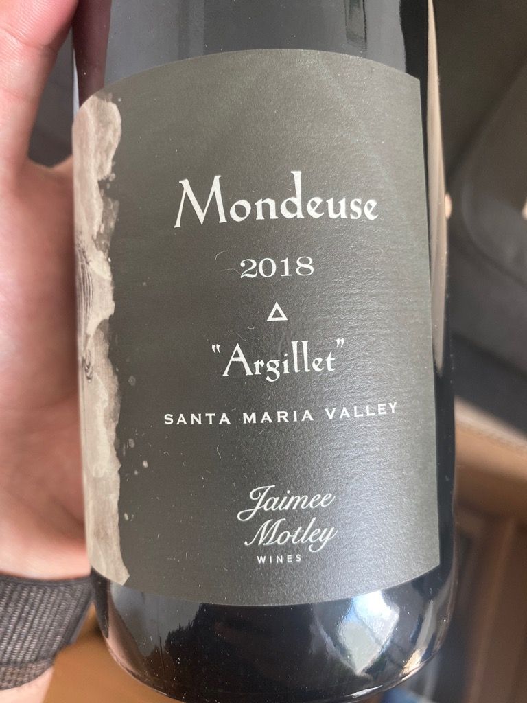 2018 Jaimee Motley Wines Mondeuse Argillet, USA, California, Central ...